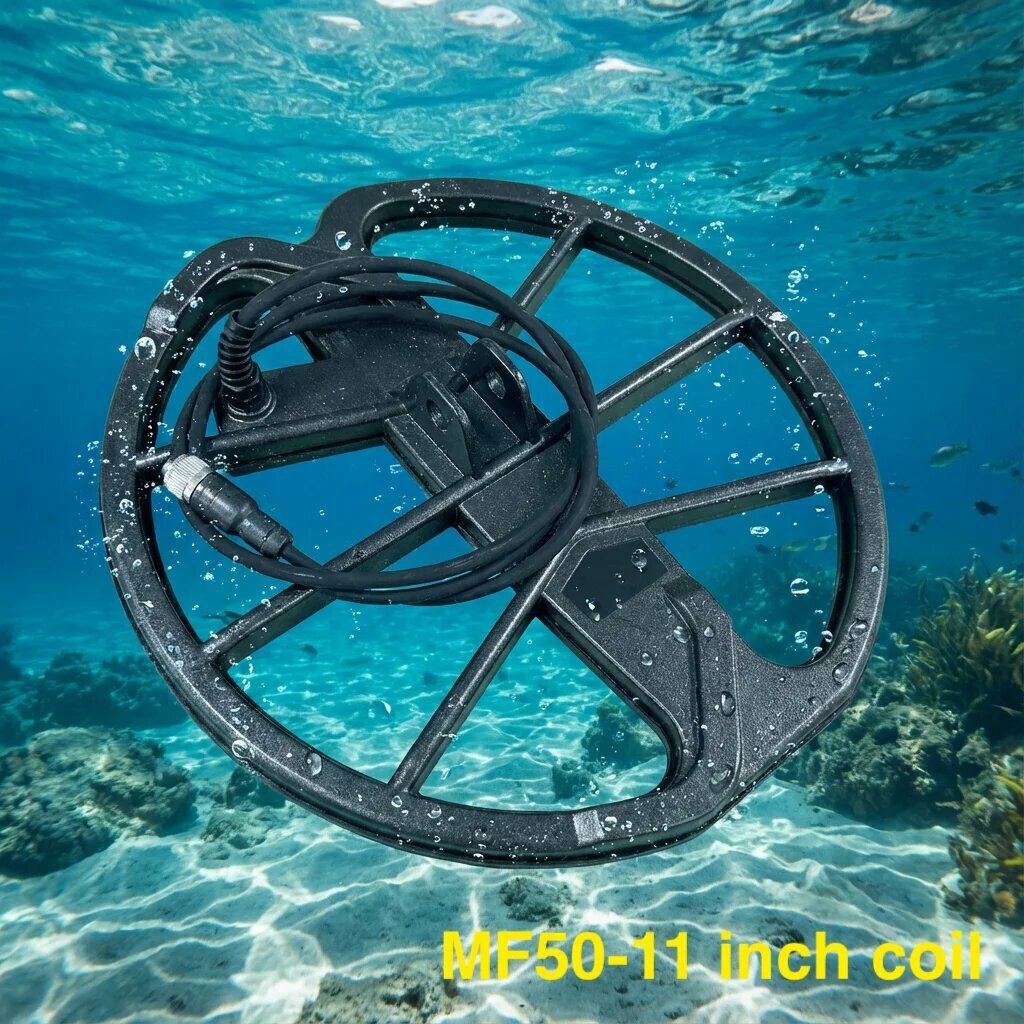 Водонепроницаемая поисковая катушка DD для металлоискателя MF50 GOLD HUNTER 11 inch coil