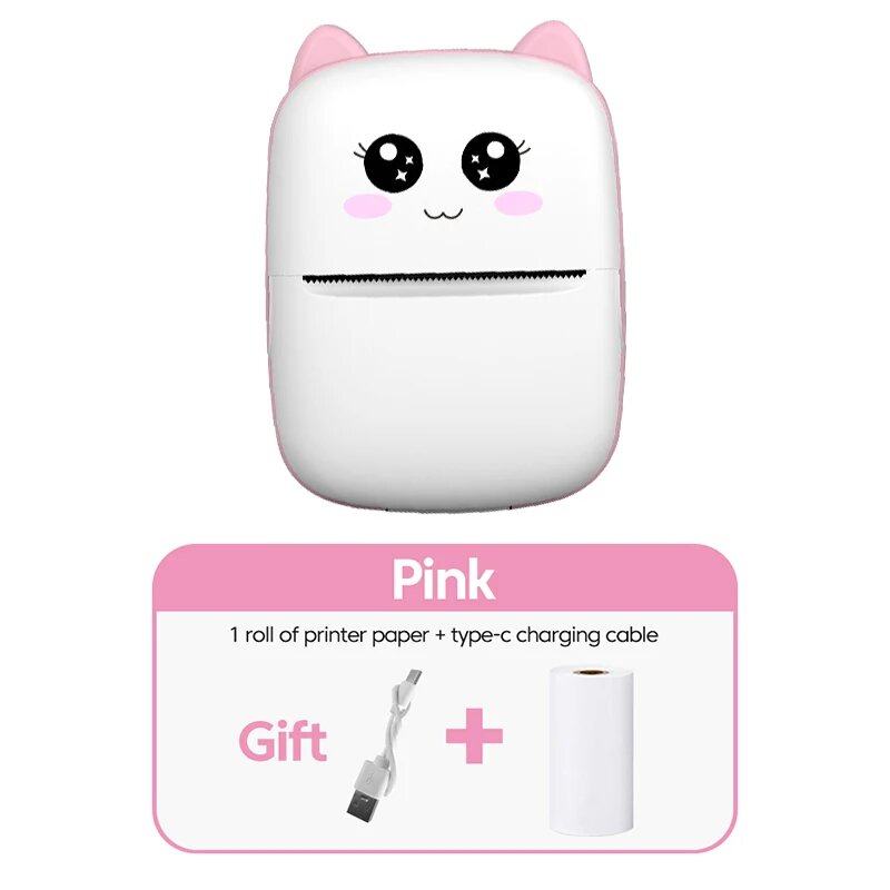 Розовый термопринтер Elough, цвет B pink