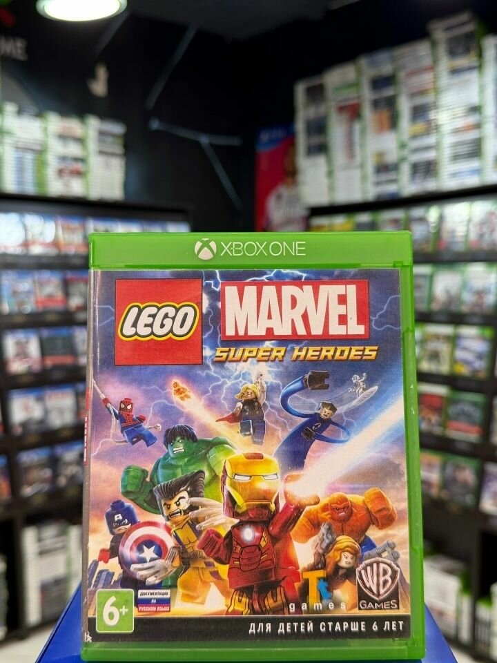 Игра Lego Marvel Super Heroes (Xbox One/Series) (Русская версия) (Box)