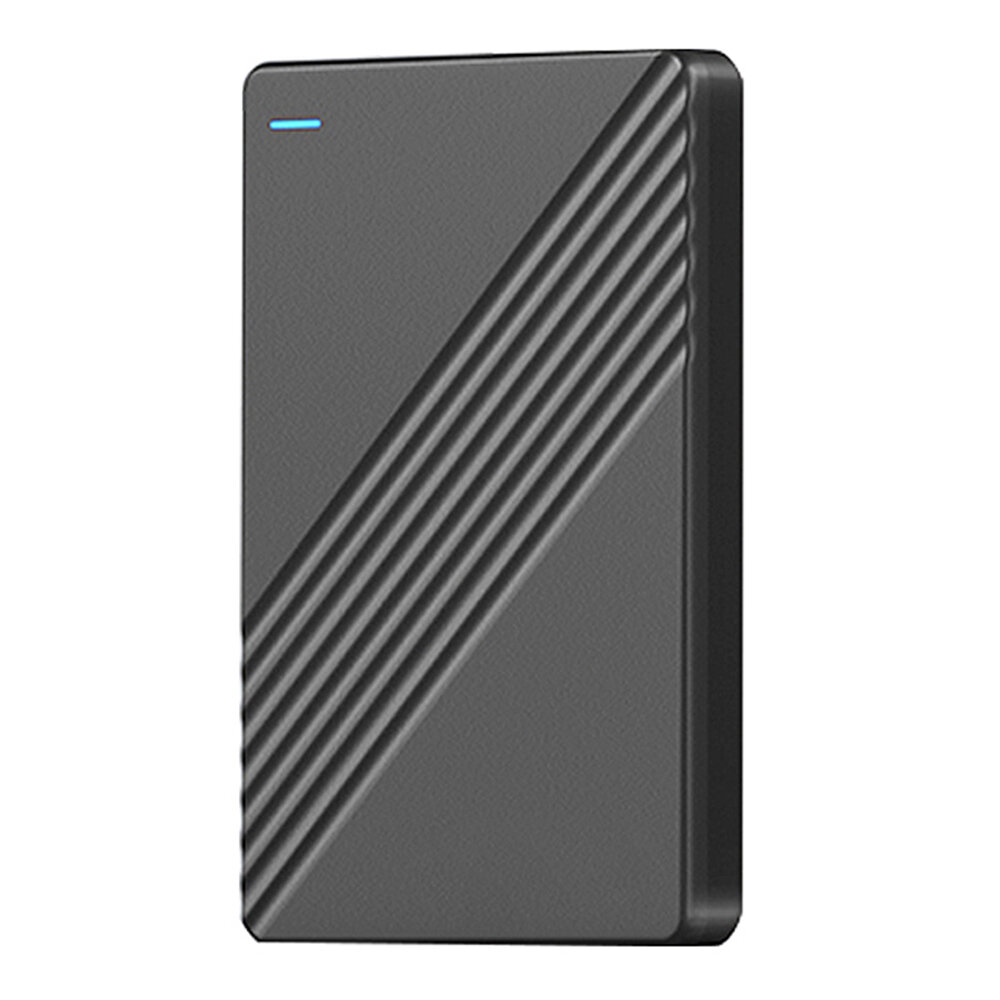 Внешний жесткий диск USB 3.0 портативный накопитель с металлическим корпусом 2.5 дюйма для ноутбуков ПК Android и Windows, объем 80GB 160GB 500GB 1TB 2TB, цвета Красный Синий Темно-серый, размер 115*77*13мм, вес 145г, в комплект входят кабель USB и