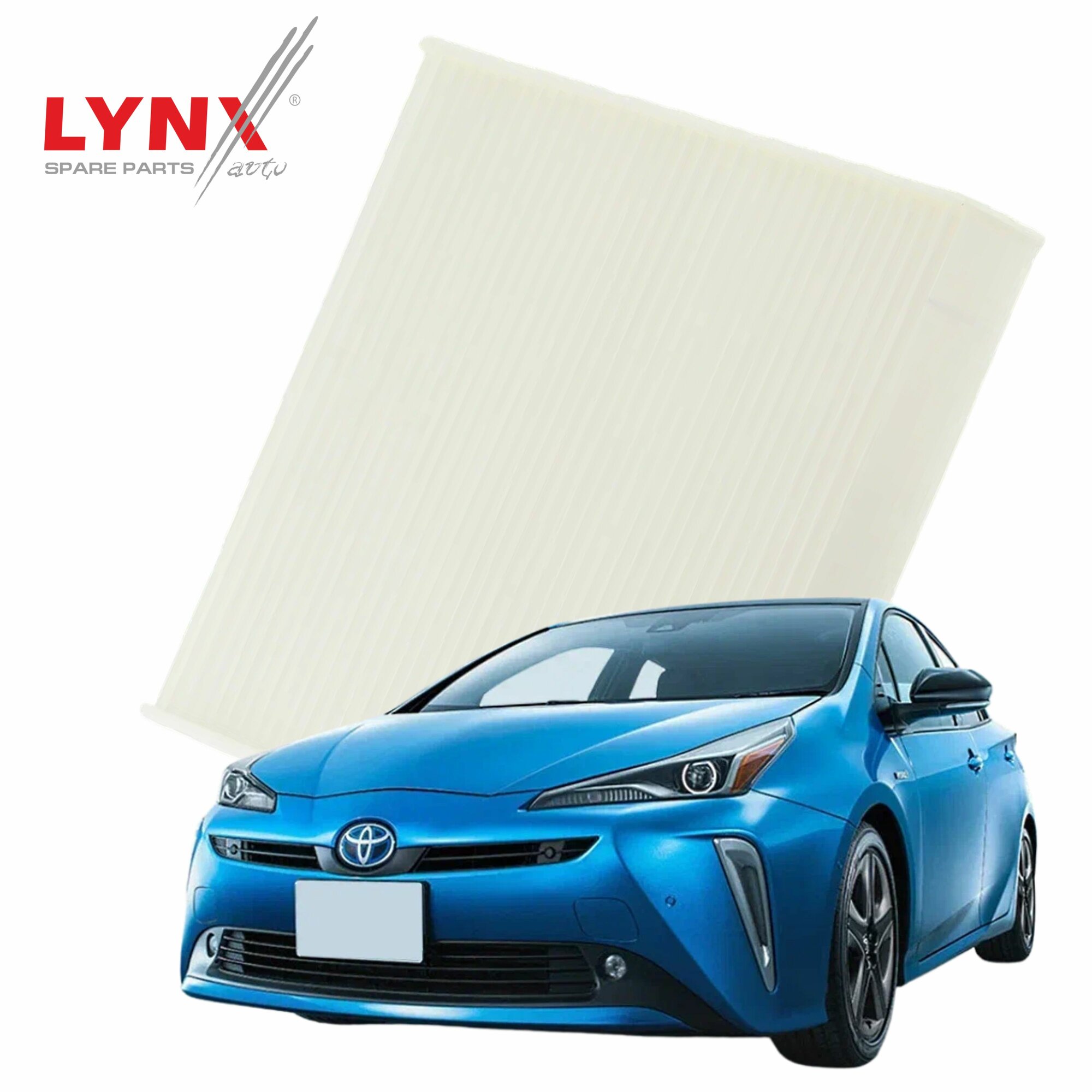 Фильтр салонный Toyota Prius (4) XW50 / Тойота Приус 2015 2016 2017 2018 2019 2020 2021 2022 / 1шт LYNXauto