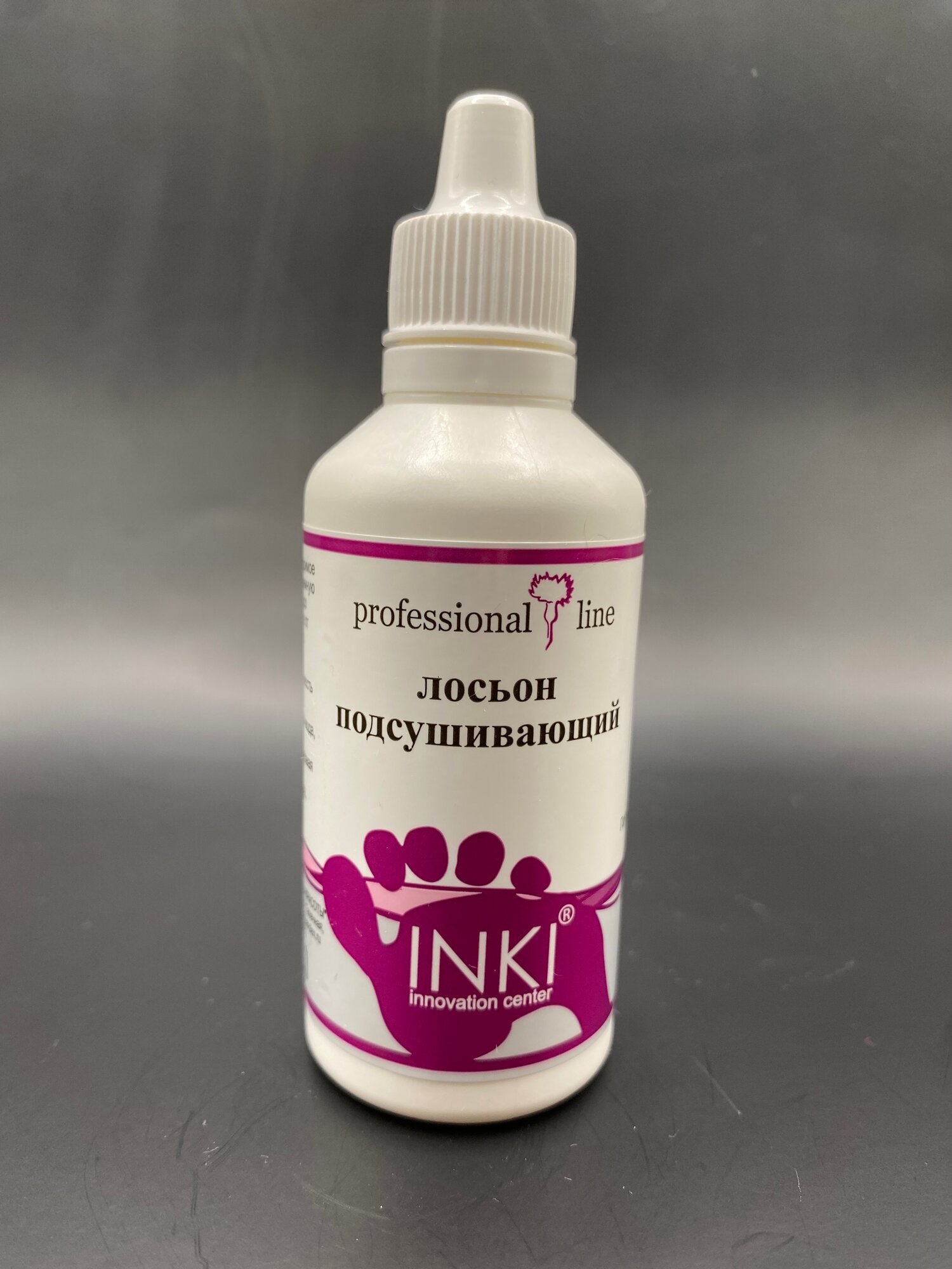Лосьон подсушивающий Inki Profi, против потливости ног, противогрибковый эффект, 50 мл