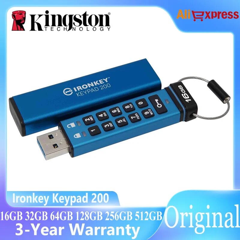 Kingston DT2000 Encrypted USB 32 ГБ