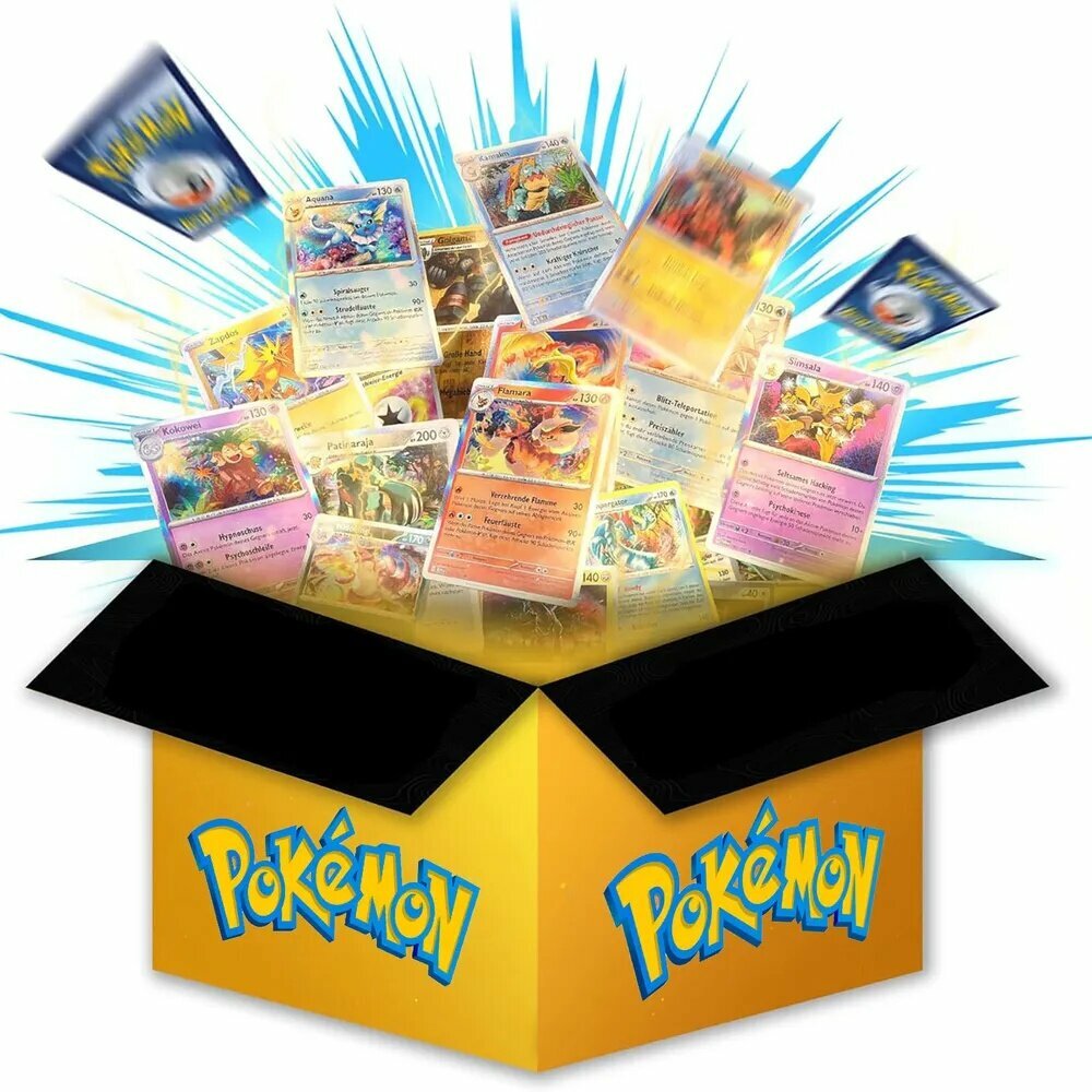 Коллекционные карточки "Pokemon", Покемон карты настольной игры,50 шт.
