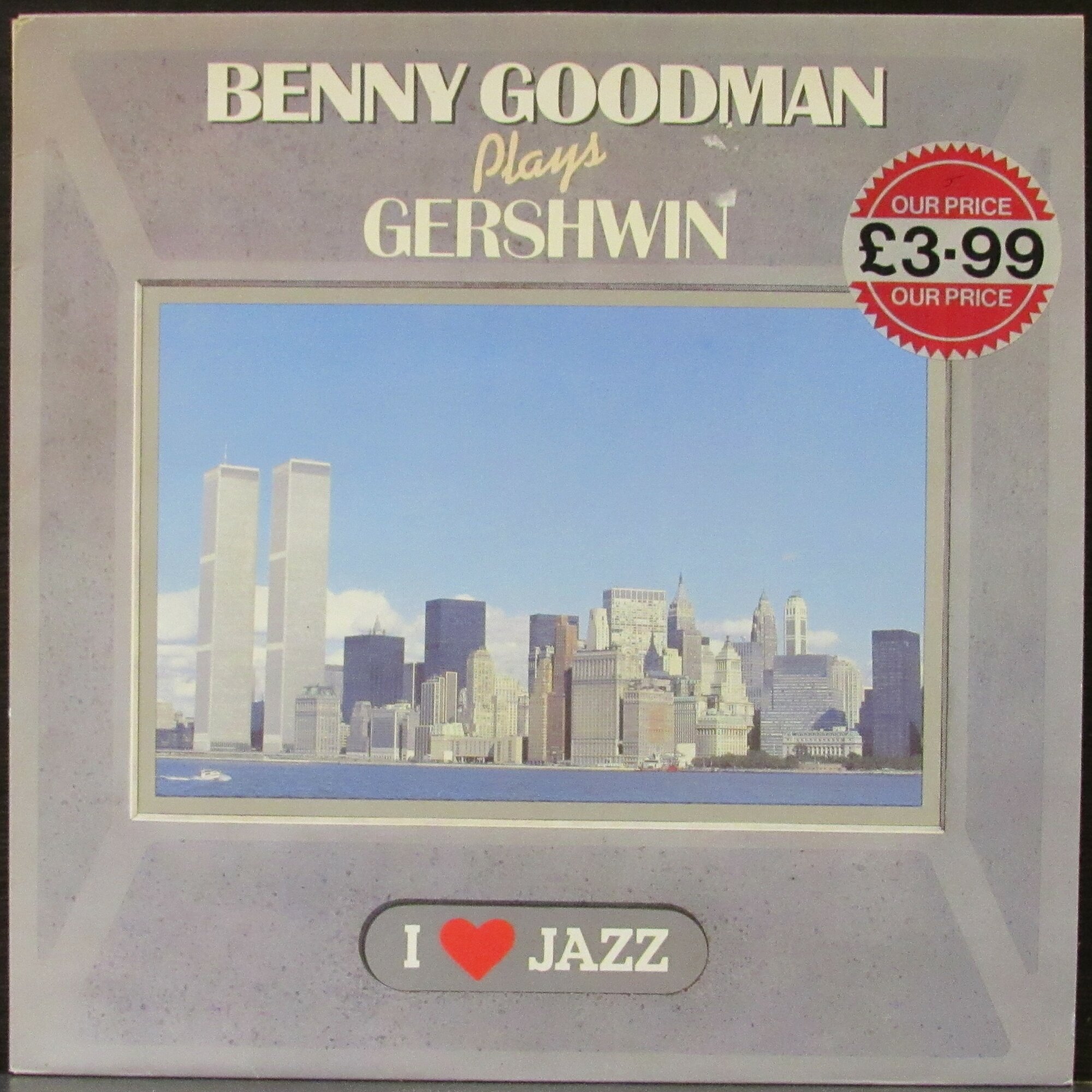 Goodman Benny "Виниловая пластинка Goodman Benny Plays Gershwin"