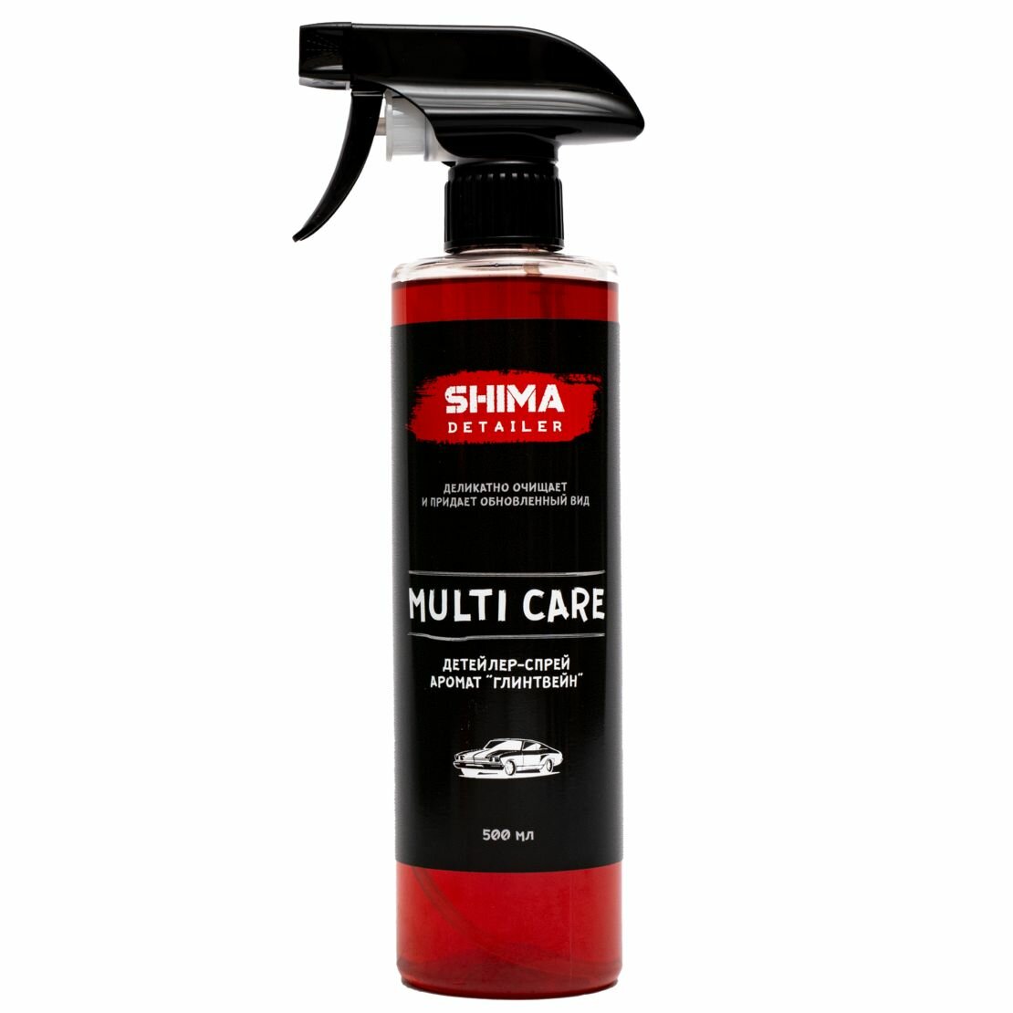 Спрей SHIMA DETAILER "MULTI CARE", для кузова и салона, 500мл