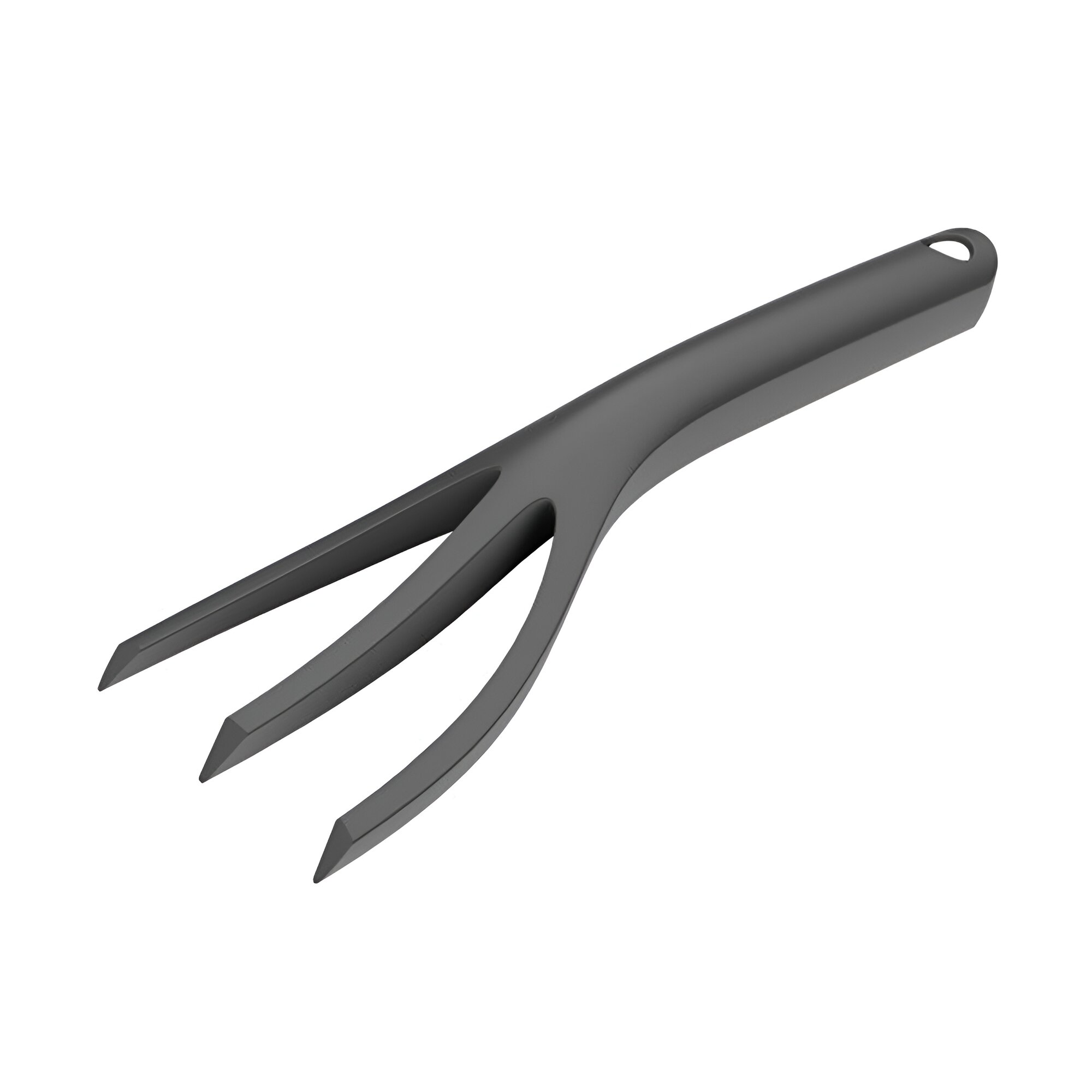 Вилка для прополки Cellfast Basic, три зубца, пластик, цвет: черный