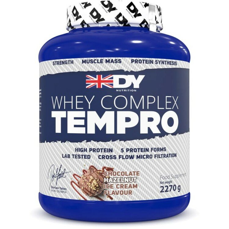 Протеин многокомпонентный Dorian Yates Whey Tempro Protein Complex 2270 гр шоколад лесной орех