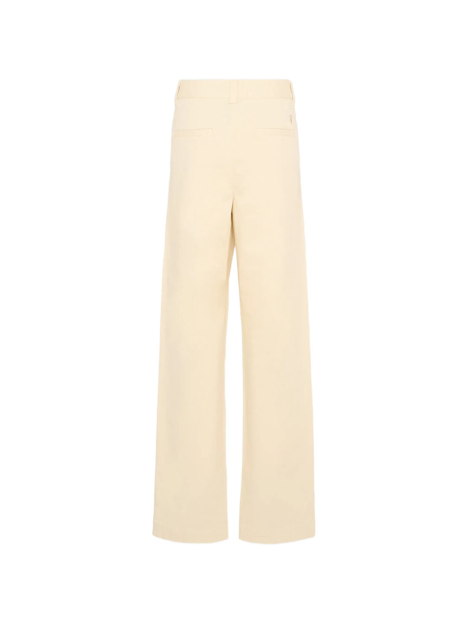 Брюки TRUSSARDI Junior Belt-loops trousers, размер 8 лет, светло-желтый — фото 1
