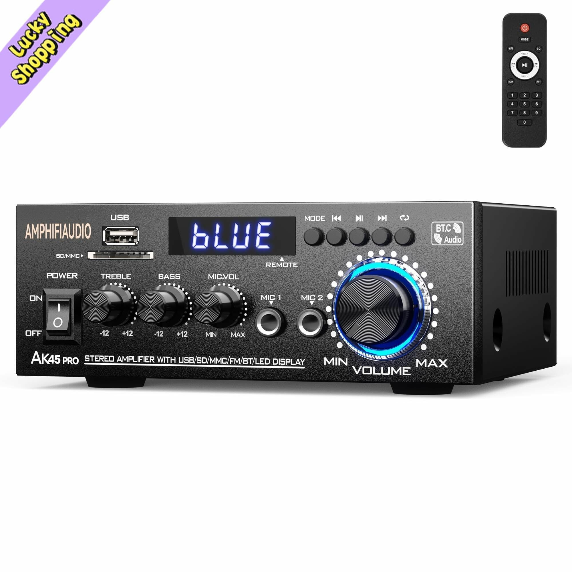 Стереоусилитель AK45Pro, домашний аудиоприемник