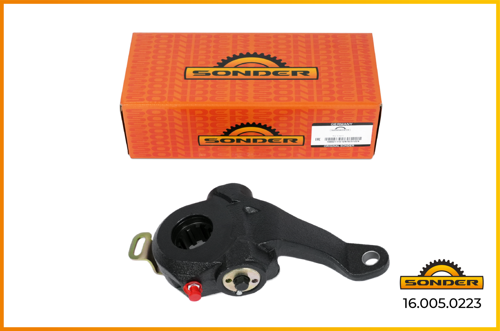 Рычаг регулировочный передний правый автомат scania xt (sonder)