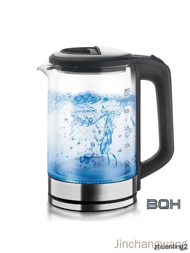 Электрический чайник Wi-Fi IQ Home PWK 1725CGLD, серебристый