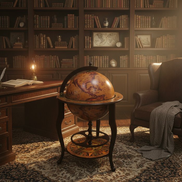 Глобус-бар напольный Миллениум