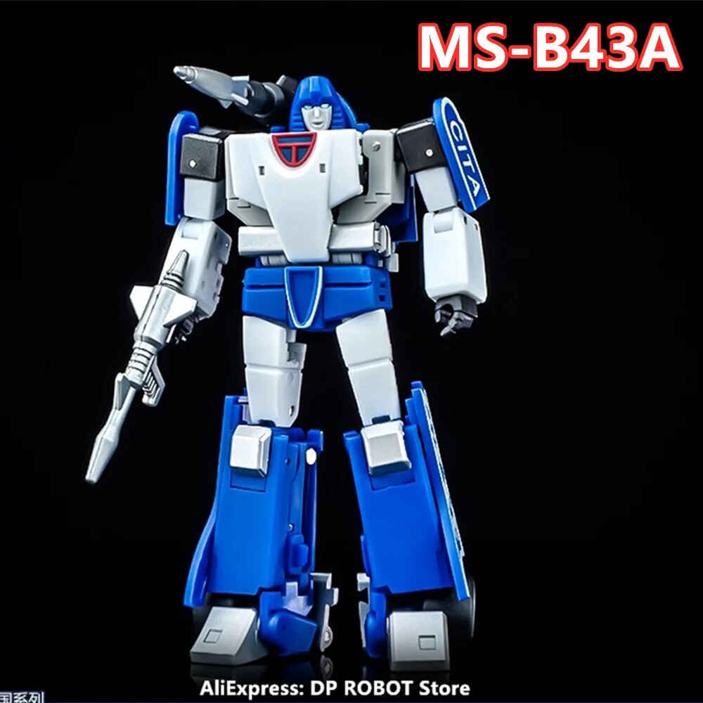 Трансформер MS-TOYS Mirage MS-B43A, синий, в коробке