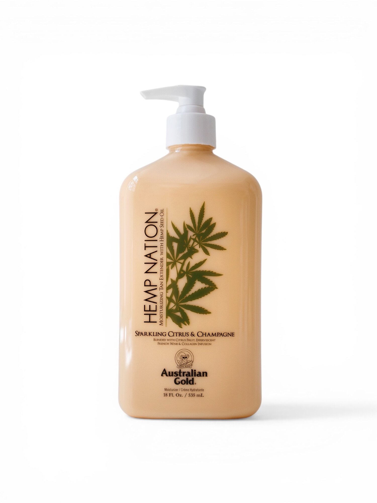 Australian Gold Hemp Nation Sparkling Citrus & Champagne, увлажняющий крем для тела