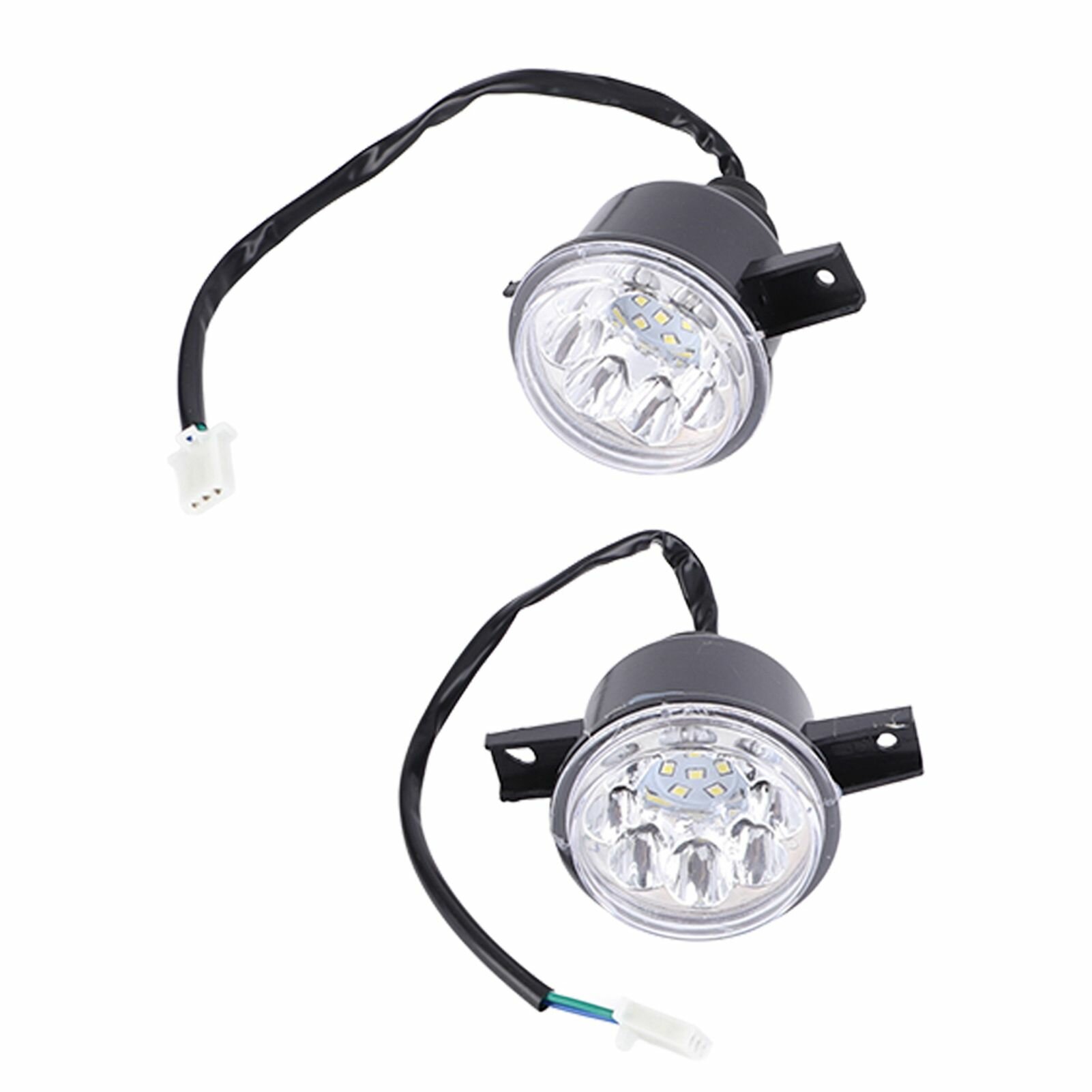 2 LED фары 12V, левая и правая, для ATV, квадроциклов 150cc-250cc