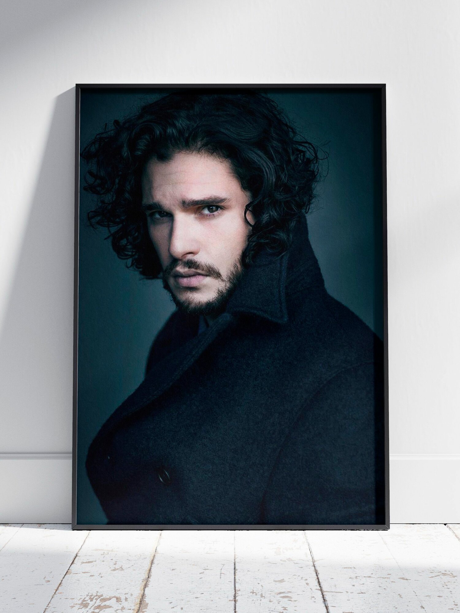 Плакат на стену для интерьера Кит Харингтон (Kit Harington 50) - Постер по актеру фильма, кино, сериала формата A4 (21x30 см)