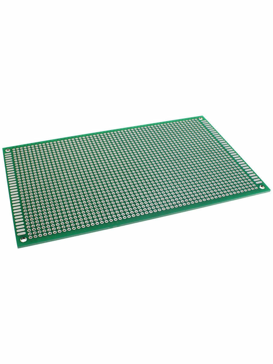 Макетная плата 90*150мм PCB G38 2.54мм двухсторонняя