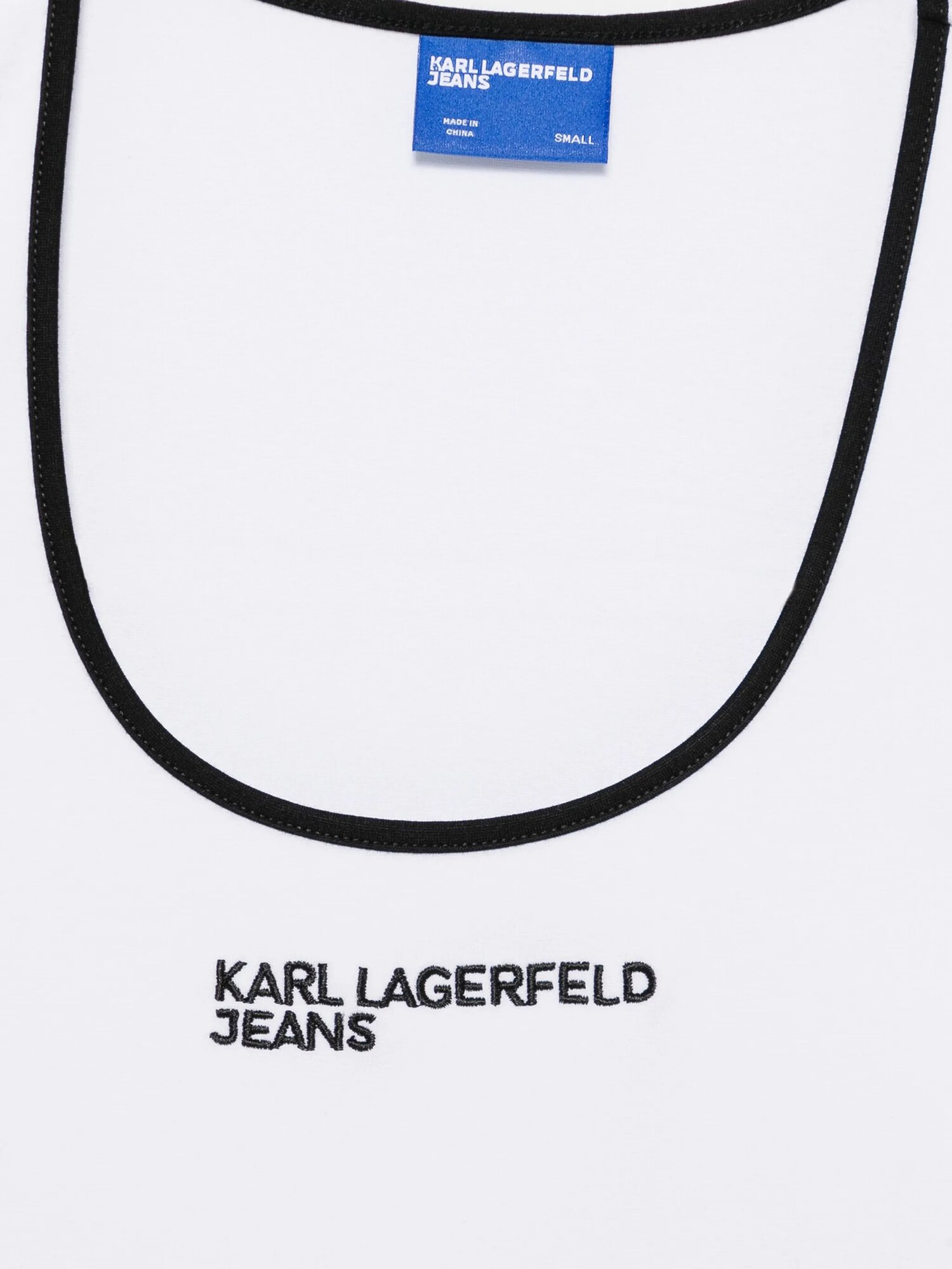 Топ Karl Lagerfeld, размер S, белый, — фото 1