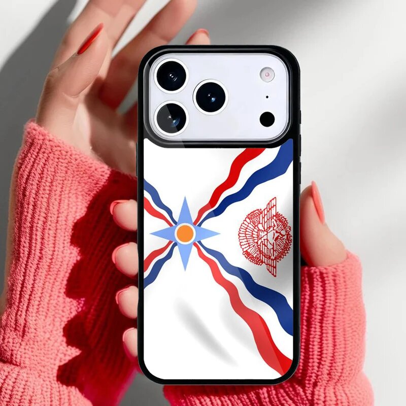 Чехол для iPhone 17 Pro Max с флагом Ассирии, Цвет: TN046133