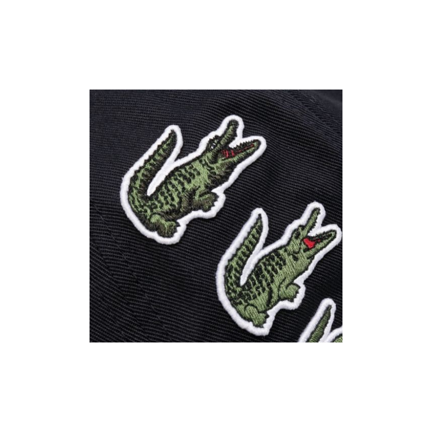 Бейсболка LACOSTE для мужчин, размер Ф, черный — фото 1