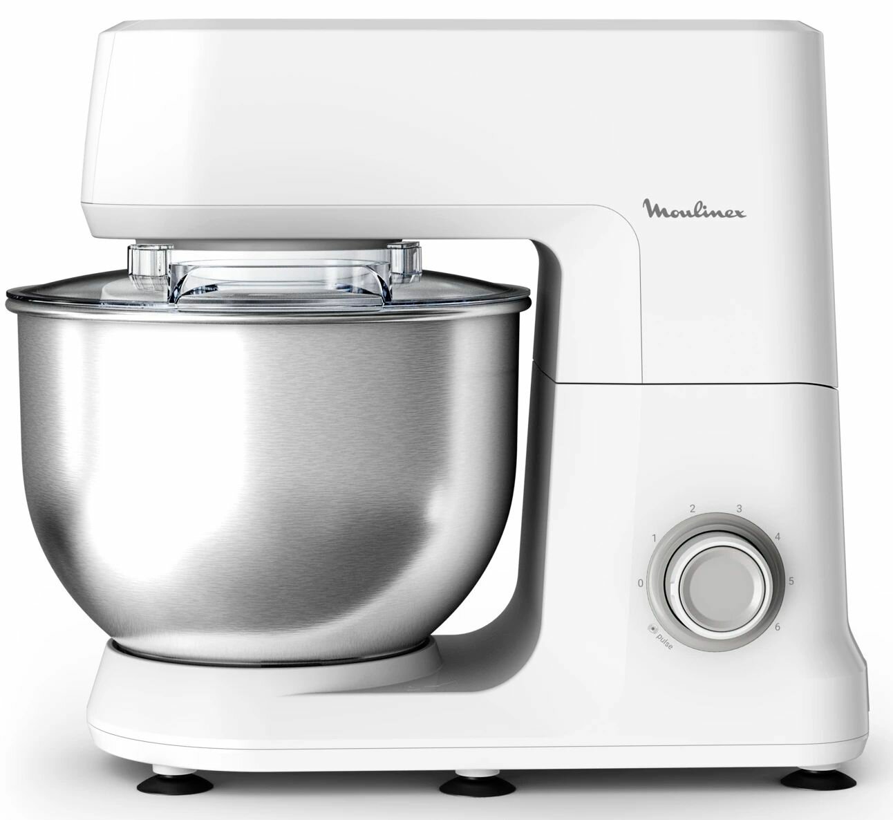 Миксер Moulinex QA1701F1, мощность 800 Вт, 6 скоростей, белый