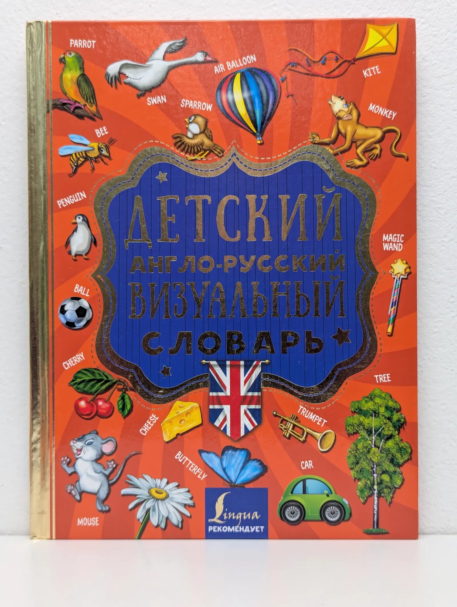 Визуальный словарь для детей. Детский англо-русский визуальный словарь Сборник 2019