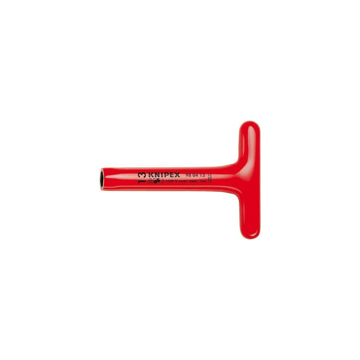 Ключ торцевой Т-образный, L=200 мм Knipex/KN-980408