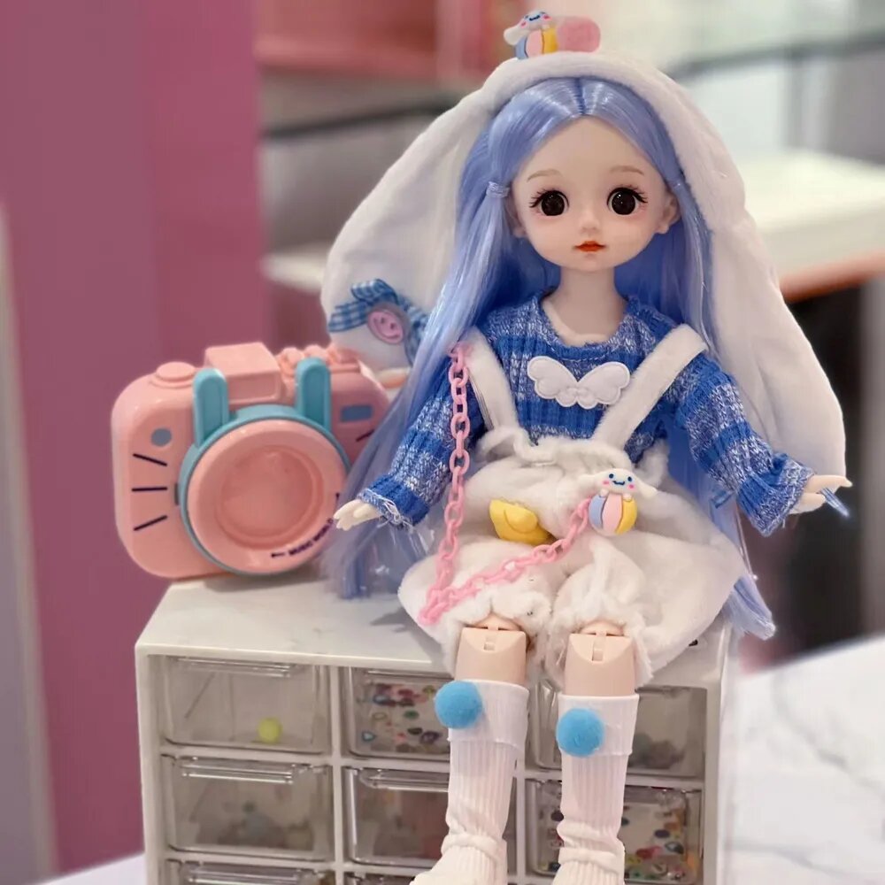 Кукла шарнирная BJD 31см для девочки, коллекционная, Новый год, День рождения