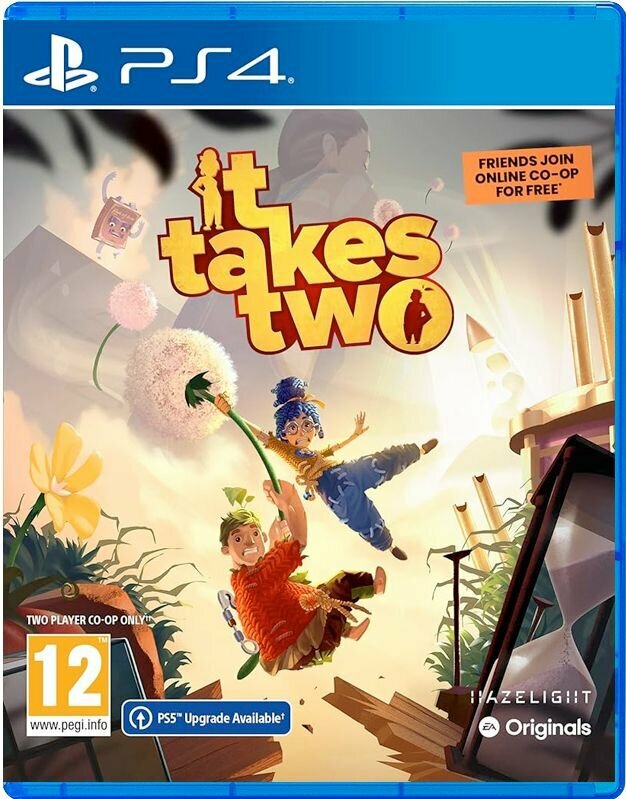 Игра It takes two PS4 (PlayStation 4, Русские субтитры, диск)