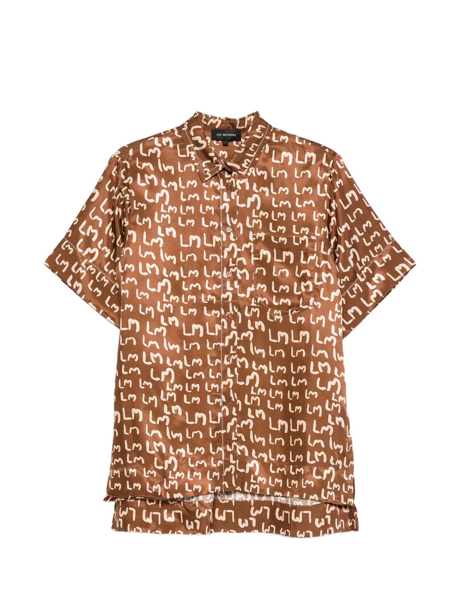Рубашка Logo-print short-sleeve shirt