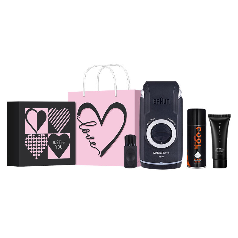 Электробритва мужская BRAUN MobileShave M-30 Braling M30 Black