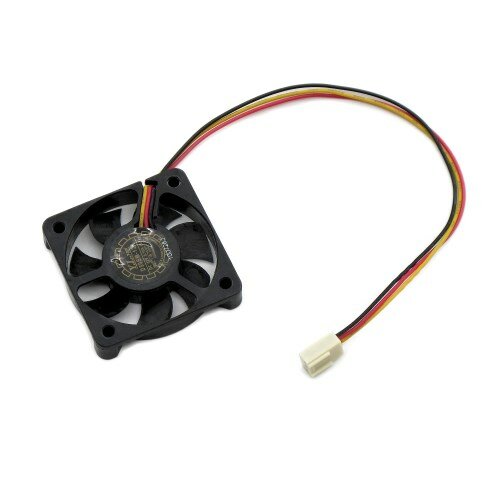 Вентилятор кулер (50х50х10) 12V с датчиком оборотов и разъемом**