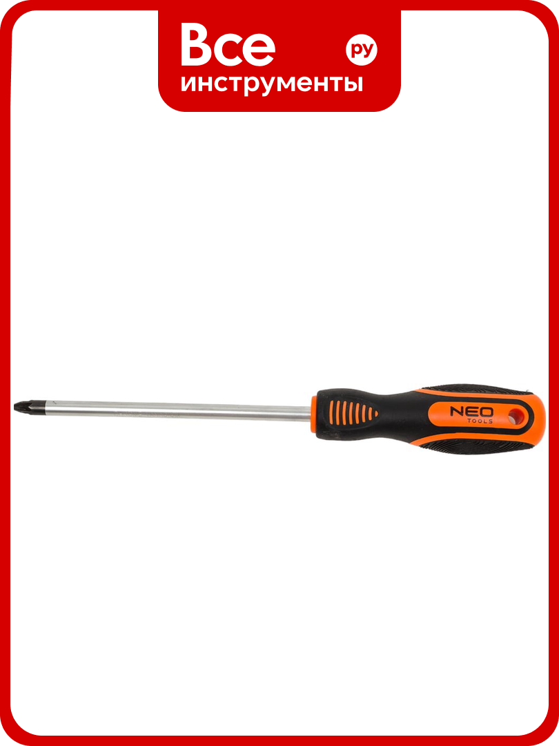 Крестовая отвертка NEO Tools PZ3 x 150 мм 04-185