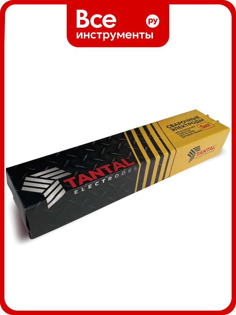Электроды TANTAL тантал 46.00 ф 3мм уп.5кг DK.5160.09090 AAT030ОК4600599