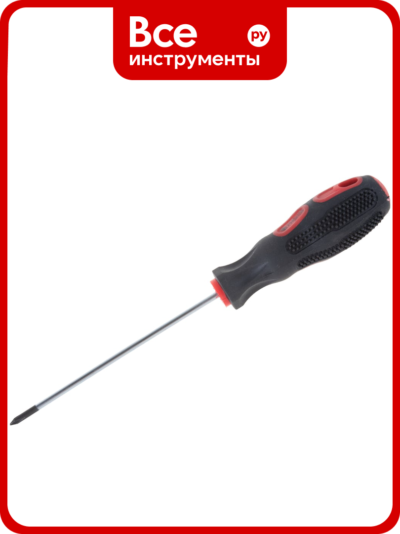 Крестовая отвертка GROSSMEISTER 0х100 мм PH 012001010