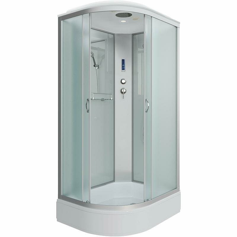 Душевая кабина Niagara Classic 100x80 330844RP профиль хром, без гидромассажа, правая