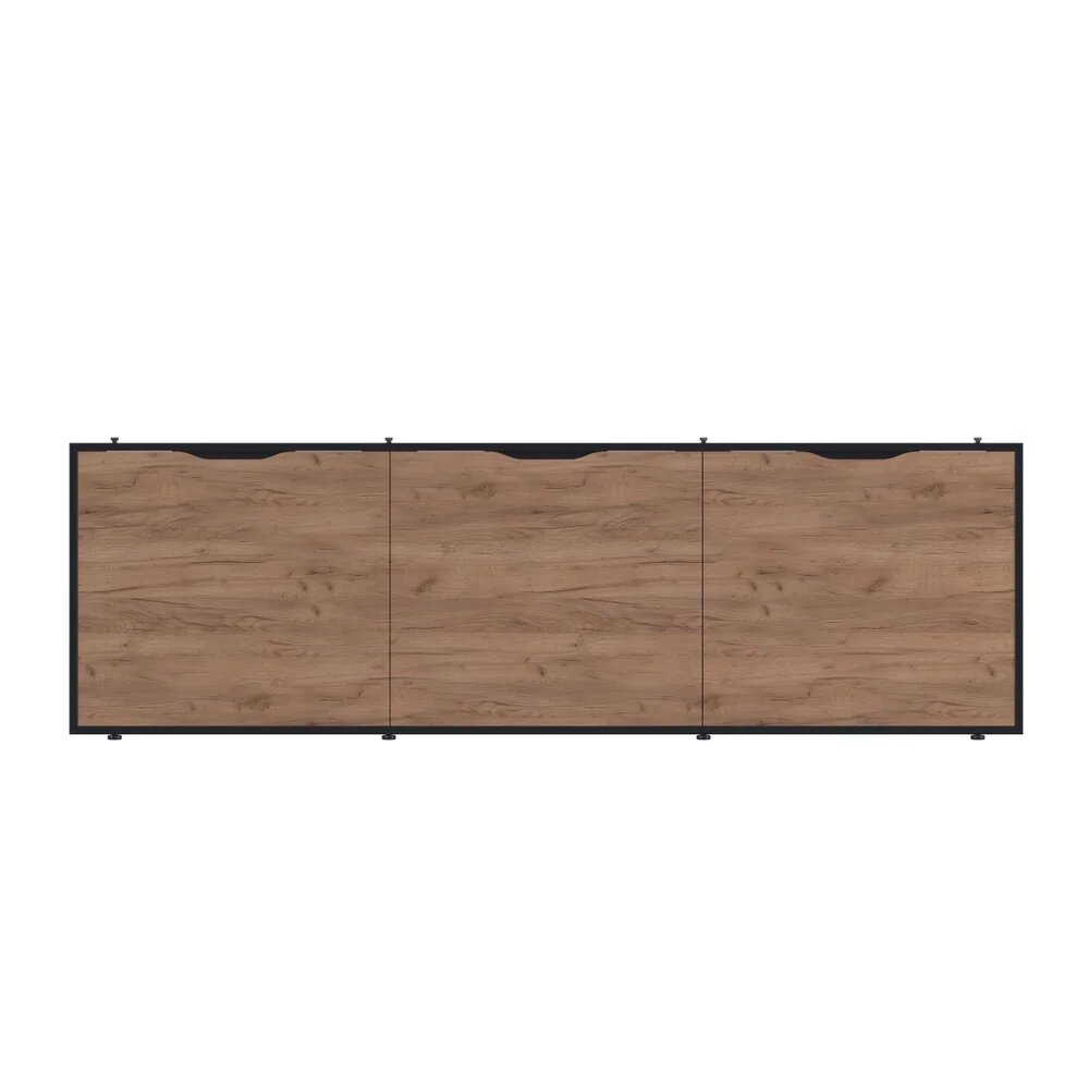 Экран под ванну 1MarKa Гранж Лофт (Grunge Loft) GL180CraftGold из полистирола, прямоугольный