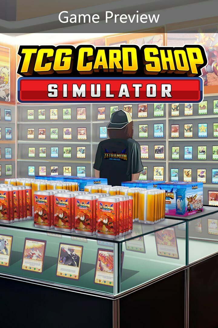 Игра TCG Card Shop Simulator (Game Preview) — Xbox Series X|S, Xbox One, PC — Ключ активации