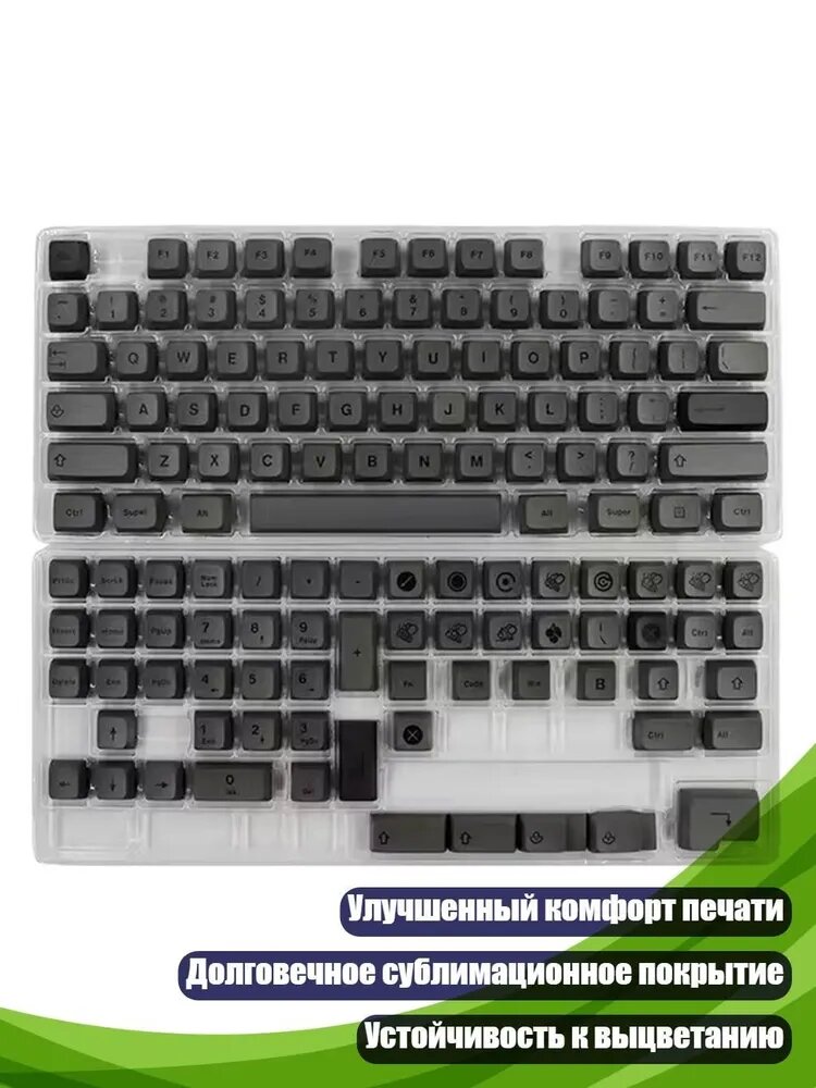 Ключи XDA из PBT для механических клавиатур