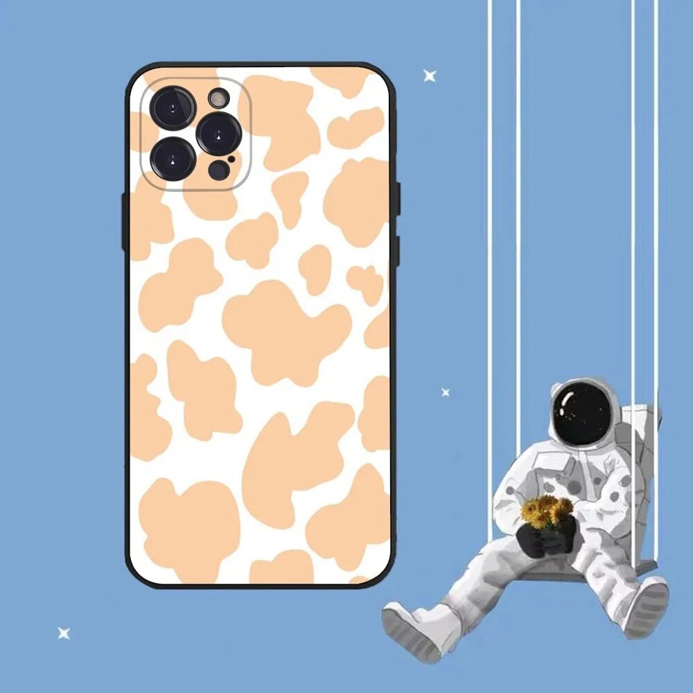 Чехол для телефона с принтом коровы для iPhone 14 11 12 13 Mini Pro XS Max z10, For iPhone 13 mini