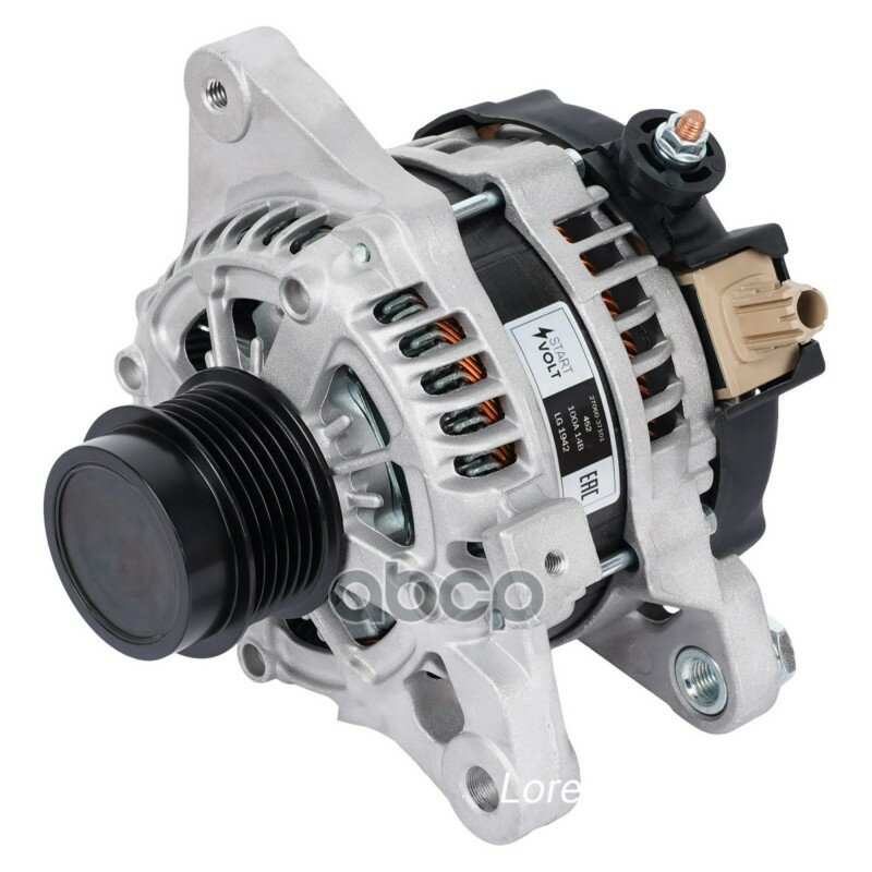 Генератор для а/м Toyota Rav 4 (12-) 2.0i/Auris (12-) 1.6i 100A (LG 1942) STARTVOLT арт. lg-1942