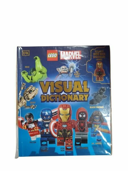 Книга Lego Super Heroes Marvel Словарь в картинках
