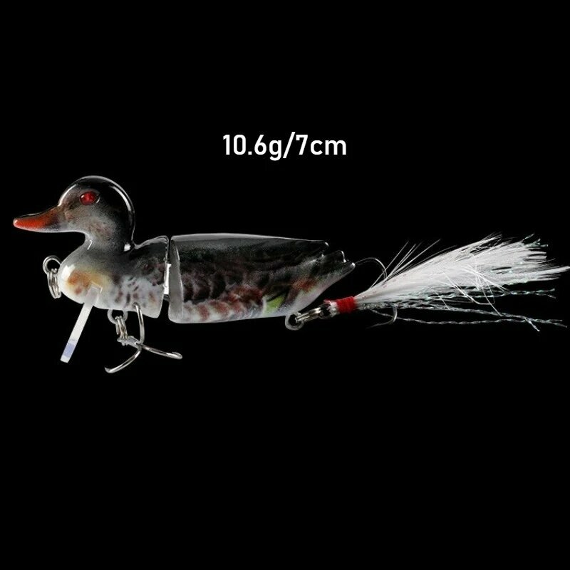 Искусственная приманка Lua Bait 7 см DKSTINYE Серый, A0213-1
