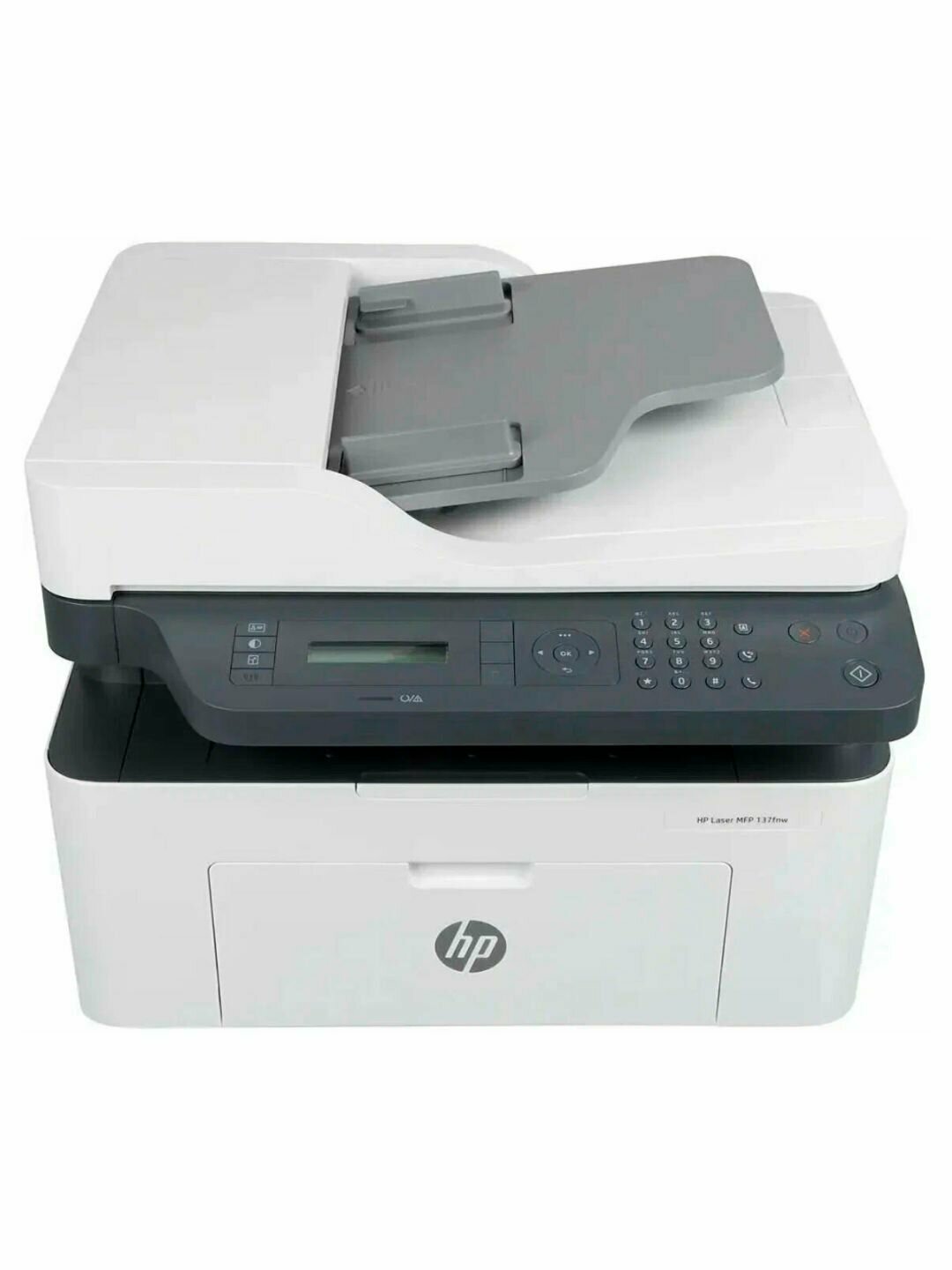 МФУ лазерный HP Laser 137FNW, A4, ч/б печать, 20 стр/мин, ADF, Wi-Fi, USB, белый (4ZB84A)