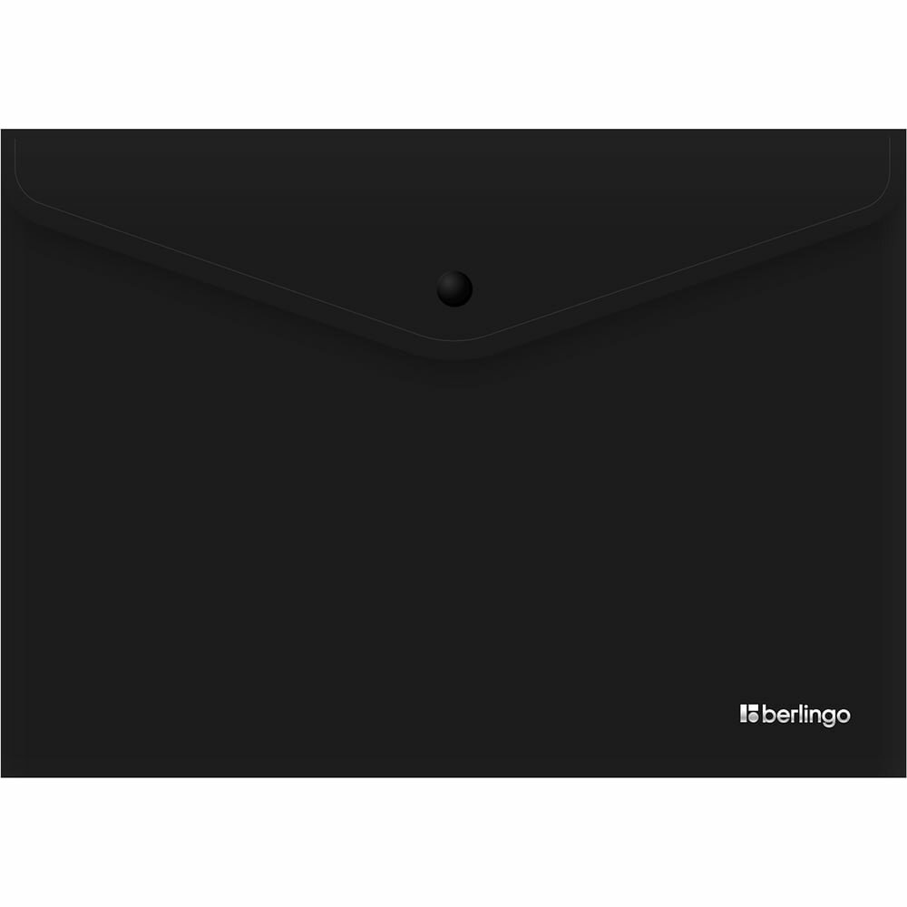 Папка-конверт на кнопке Berlingo City Style, А4, 200мкм, непрозрачная, EFb04406 EFb_04406