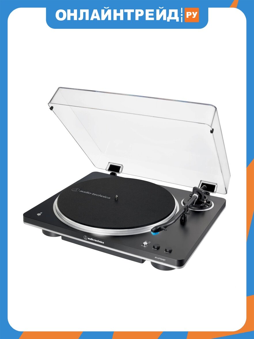 Виниловый проигрыватель Audio-technica AT-LP70XBTBS