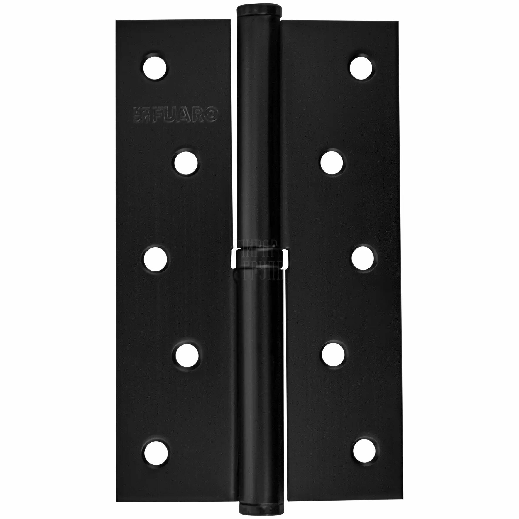Петля Fuaro (Фуаро) съемная IN5430SR-BL BL правая (413/BL-5 125x75x25) мат. матовый черный