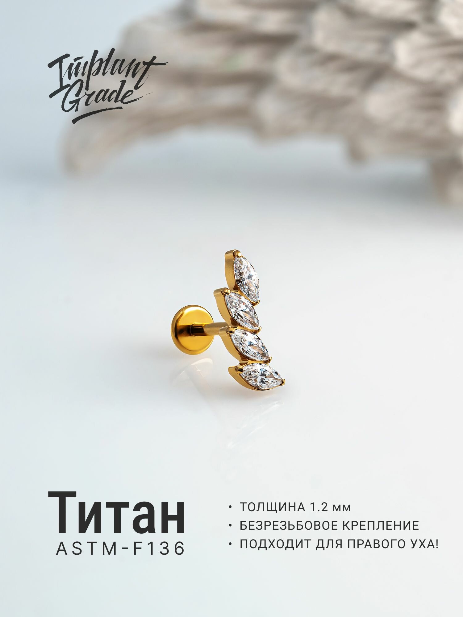 Пирсинг Implant Grade