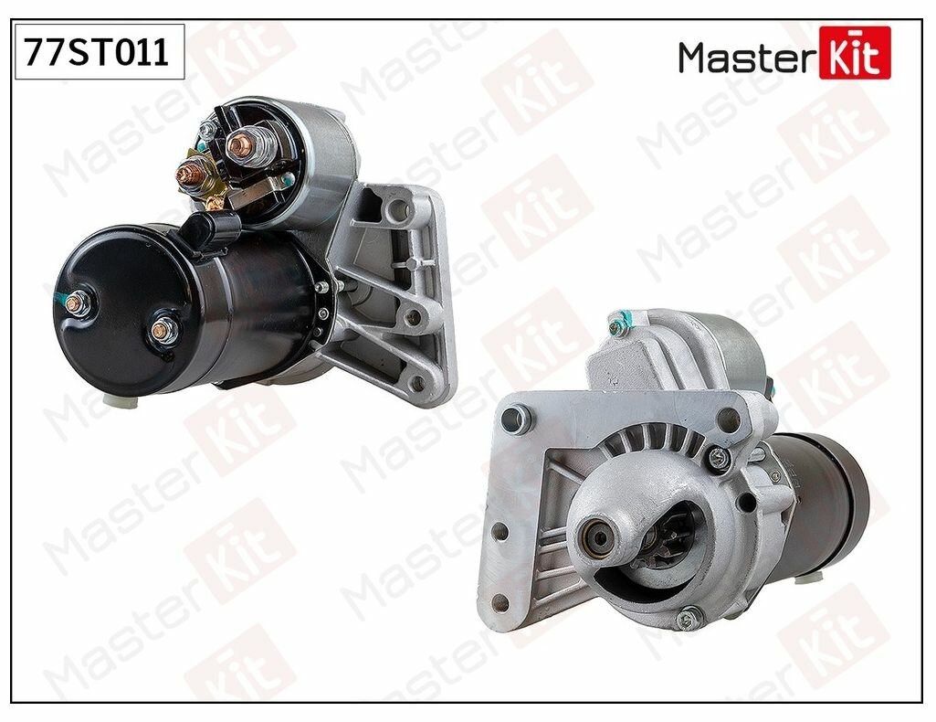 Стартер Citroen C4 2004 -, Berlingo 2005 -, Peugeot PARTNER 2006 - 1.6HDi 1.4кВт, MasterKit 77ST011